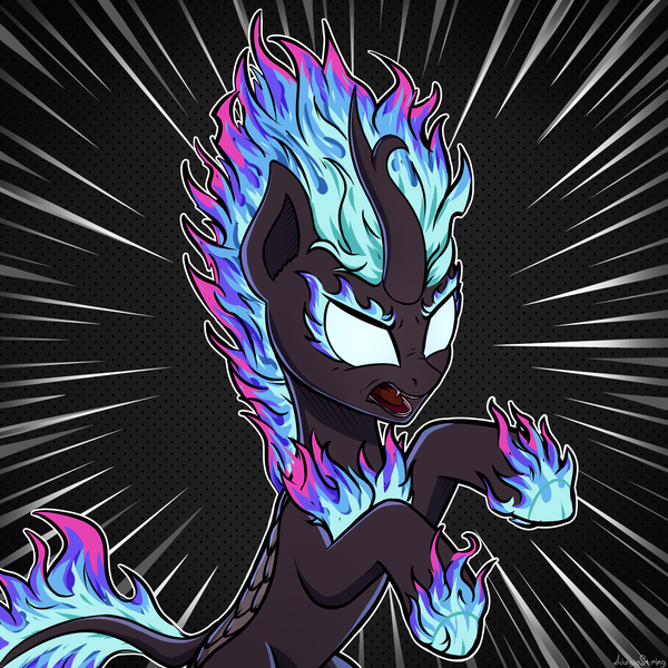 #1683258 - angry, artist:adagiostring, danger, derpibooru import, fire ...