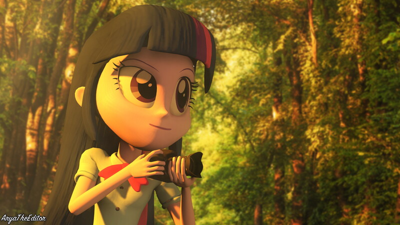 #1709296 - 3d, alicorn, artist:aryatheeditor, bowtie, camera, cutie ...