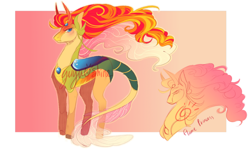 #1715771 - artist:yuyusunshine, changepony, derpibooru import, female, hybrid, interspecies ...