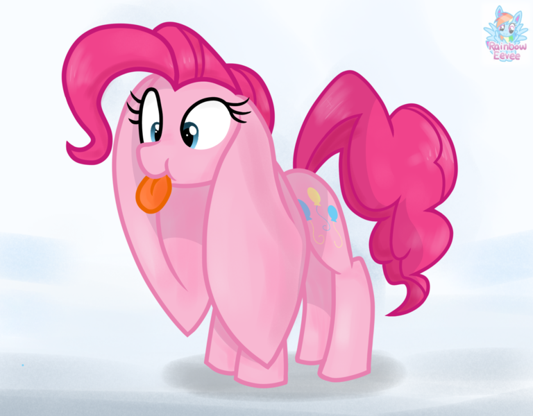 #1739238 - safe, artist:rainbow eevee, derpibooru import, pinkie pie ...