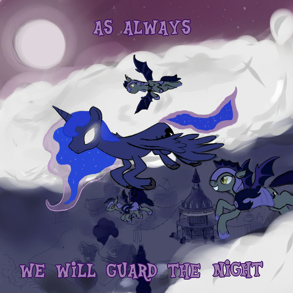 #1745445 - safe, artist:bastardo-kun, derpibooru import, princess luna ...