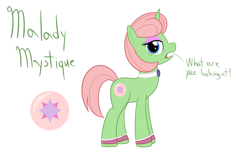 #1764647 - safe, artist:mightyshockwave, derpibooru import, oc, oc:malady mystique, unofficial ...