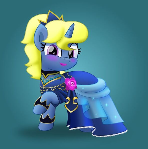 #1784785 - safe, artist:jhayarr23, derpibooru import, oc, oc:azure/sapphire, pony, unicorn ...