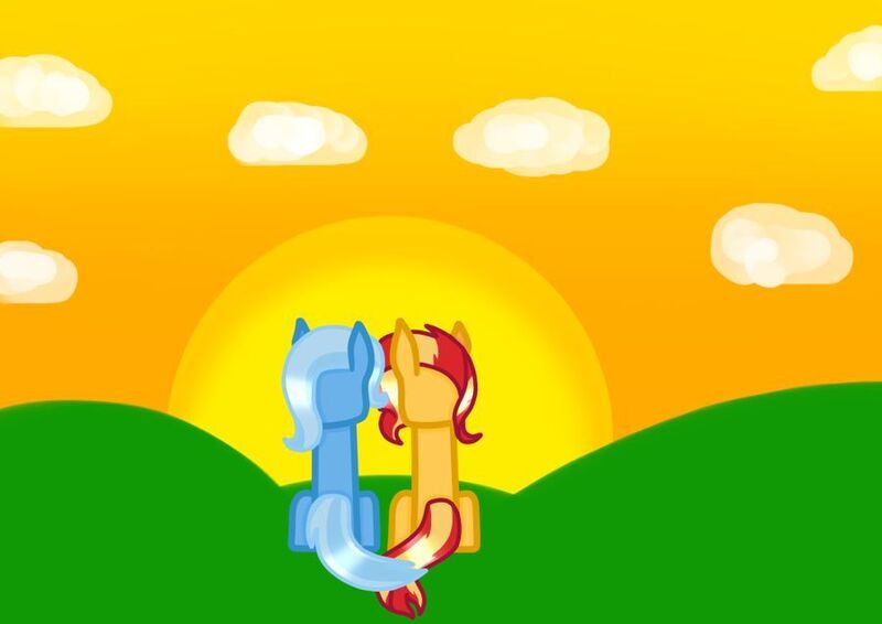 #1803444 - artist:lightningbolt39, derpibooru import, female, lesbian ...