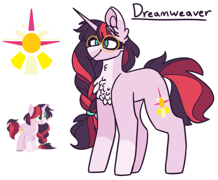 #1809312 - safe, artist:luqella, derpibooru import, oc, oc:dreamweaver ...