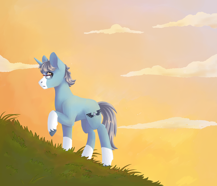 #1814899 - safe, artist:flaming-trash-can, derpibooru import, oc, oc:alas negras, pony, unicorn ...