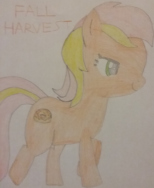 #1825863 - safe, artist:jerryakiraclassics19, derpibooru import, oc, oc:fall harvest, unofficial ...