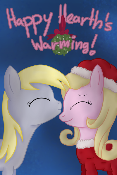 #1827810 - safe, artist:rasmustom, derpibooru import, derpy hooves, oc ...