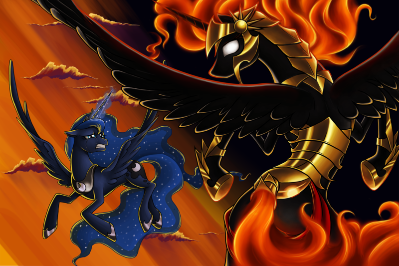 #1836382 - safe, artist:lestrangelady, derpibooru import, nightmare ...