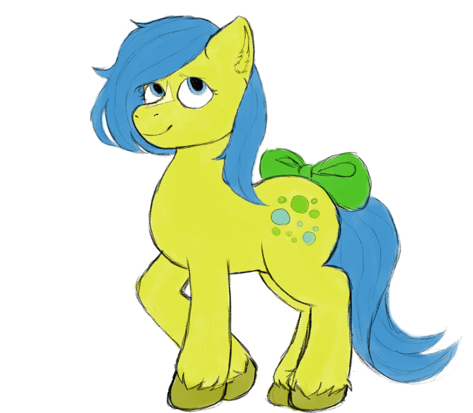 #1841025 - safe, artist:anonymous, derpibooru import, bubbles (g1), earth pony, pony, 4chan ...