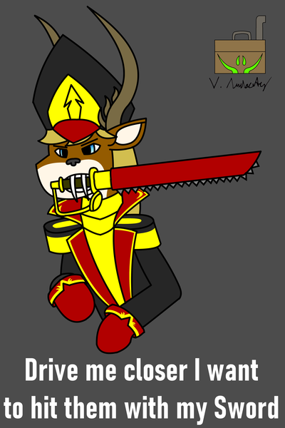 #1851649 - artist:vol_audacity, clothes, commissar, deer, derpibooru ...