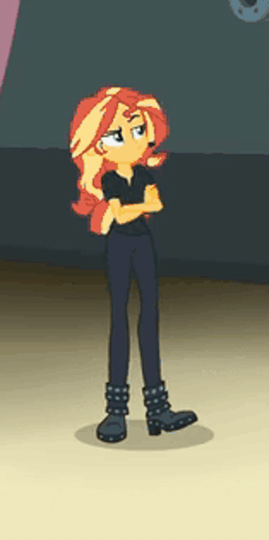 #1859041 - safe, derpibooru import, screencap, sunset shimmer, all the ...