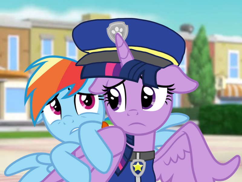 #1867342 - safe, artist:cloudyglow, artist:徐詩珮, derpibooru import, edit, rainbow dash, twilight ...