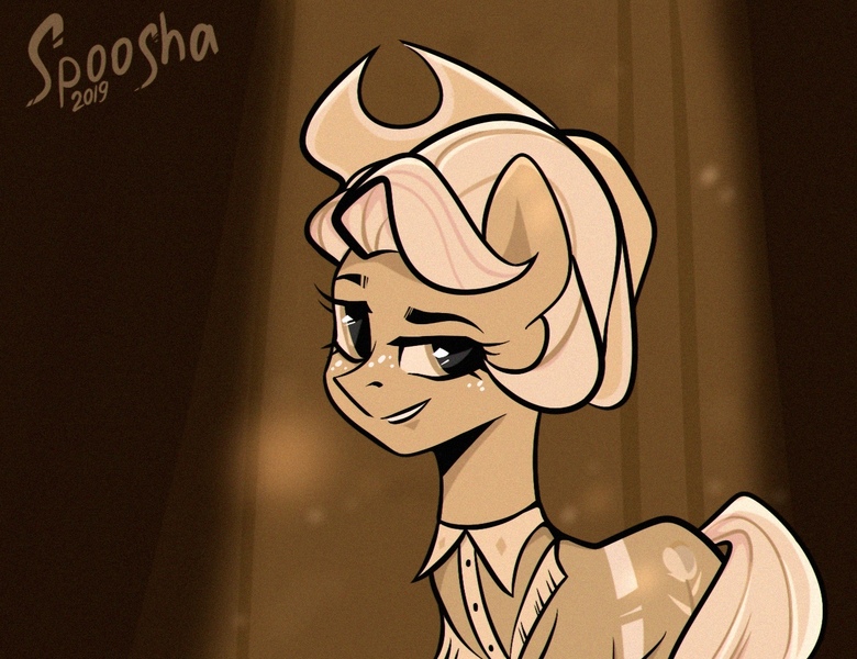 #1878489 - safe, artist:spoosha, derpibooru import, earth pony, pony ...