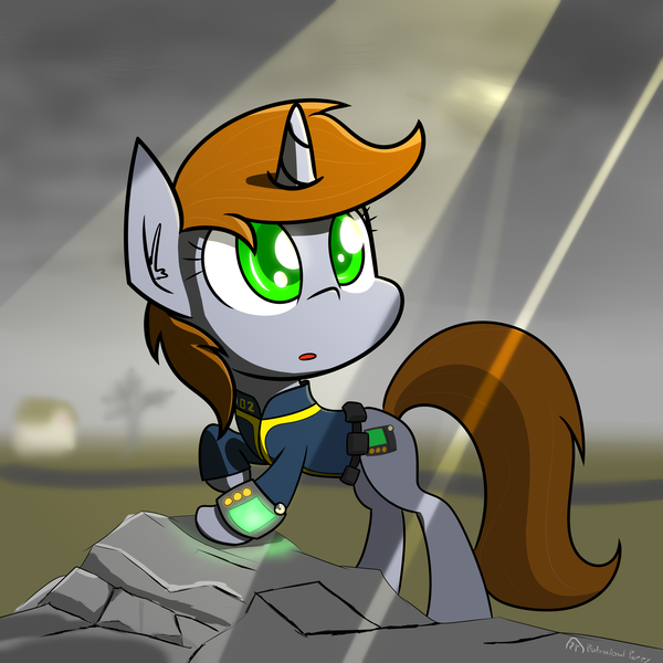 #1900911 - safe, artist:professionalpuppy, derpibooru import, oc, oc:littlepip, unofficial ...