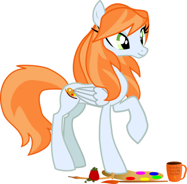 #1913121 - safe, artist:agdistis, derpibooru import, oc, oc:ginger peach, unofficial characters ...