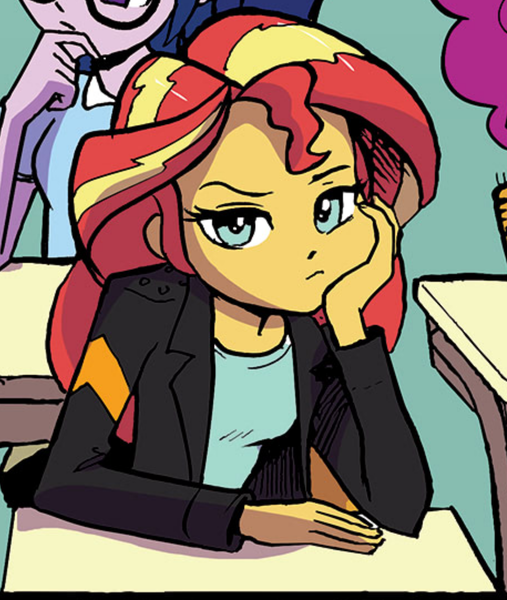 #1916190 - safe, derpibooru import, edit, idw, pinkie pie, sci-twi ...