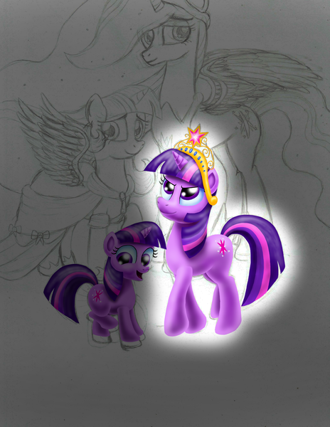 #1926477 - age progression, alicorn, artist:jac59col, big crown thingy ...