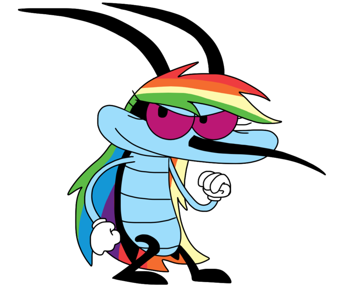 1928743 Cockroach Derpibooru Import Insect Oggy And The