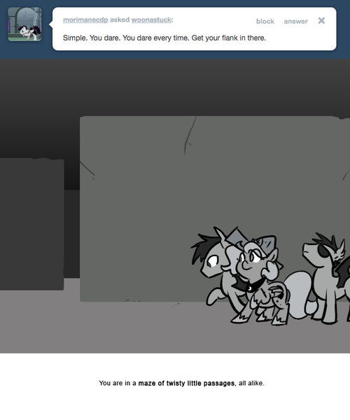 #1970190 - safe, artist:egophiliac, derpibooru import, princess luna, oc, oc:frolicsome ...