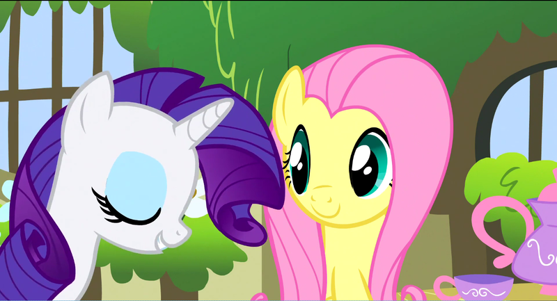 #1973739 - safe, derpibooru import, screencap, fluttershy, rarity, pony ...