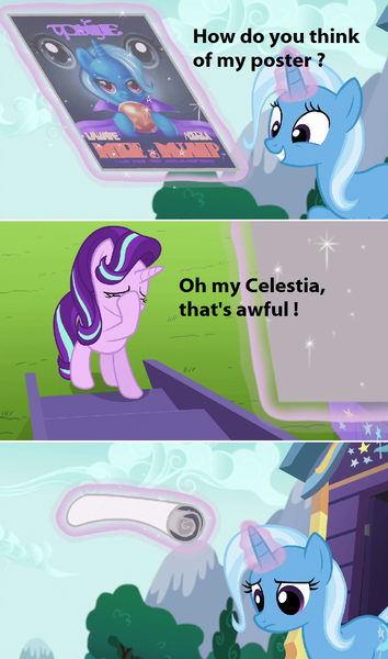 #1973774 - safe, derpibooru import, edit, edited screencap, screencap, starlight glimmer, trixie ...