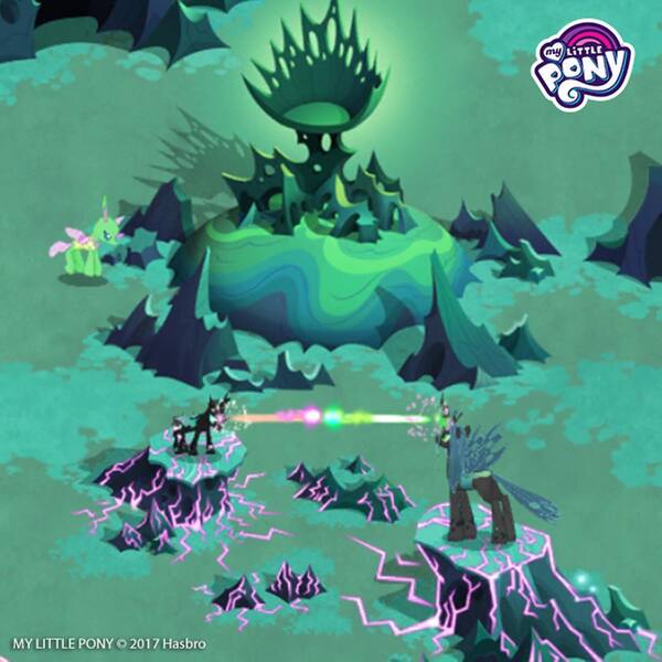 #1981310 - beam struggle, blast, changedling, changeling, changeling ...