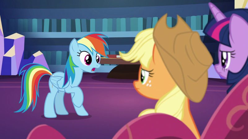 #1992155 - alicorn, applejack, book, derpibooru import, rainbow dash ...