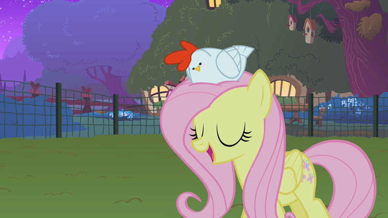 #2000718 - safe, derpibooru import, screencap, fluttershy, bird ...