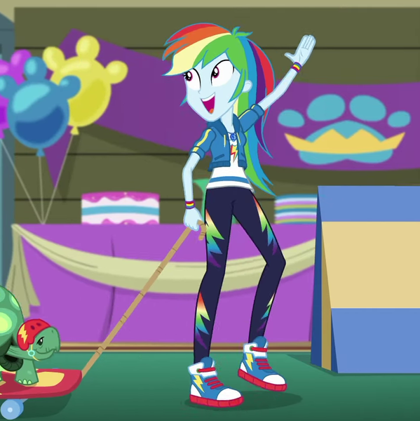 Rainbow Dash And Tank
