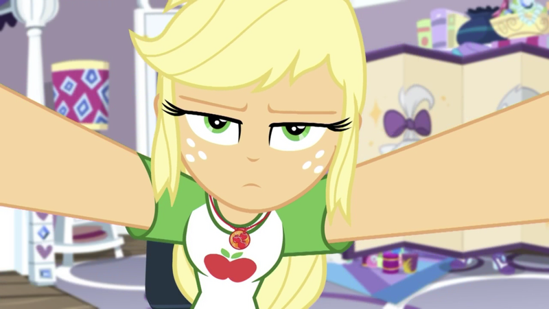 #2035736 - safe, derpibooru import, screencap, applejack, opalescence ...