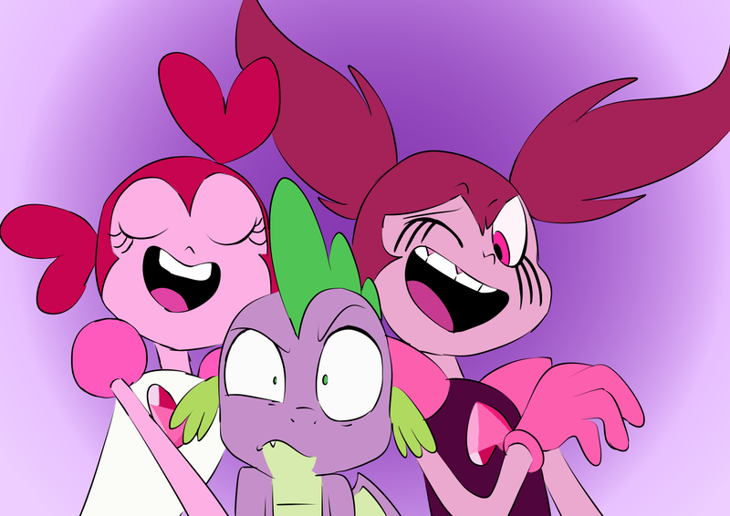 #2052117 - annoyed, artist:emositecc, crossover, derpibooru import ...