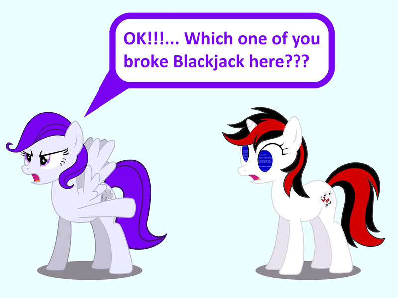 #2053209 - safe, artist:draymanor57, derpibooru import, oc, oc:blackjack, oc:morning glory ...