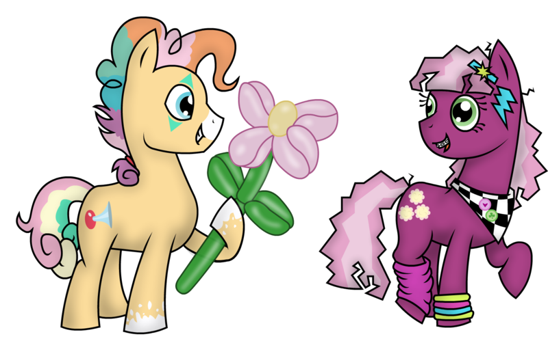 #2077510 - 80s, 80s cheerilee, artist:philosophypony, balloon, braces ...