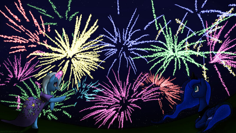 #2079203 - artist:jopa04, derpibooru import, fireworks, princess luna ...