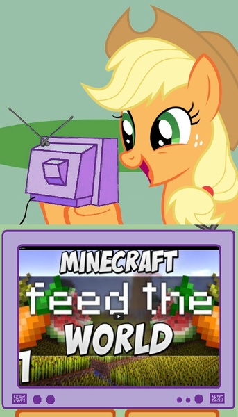 #2081336 - applejack, derpibooru import, exploitable meme, farming ...