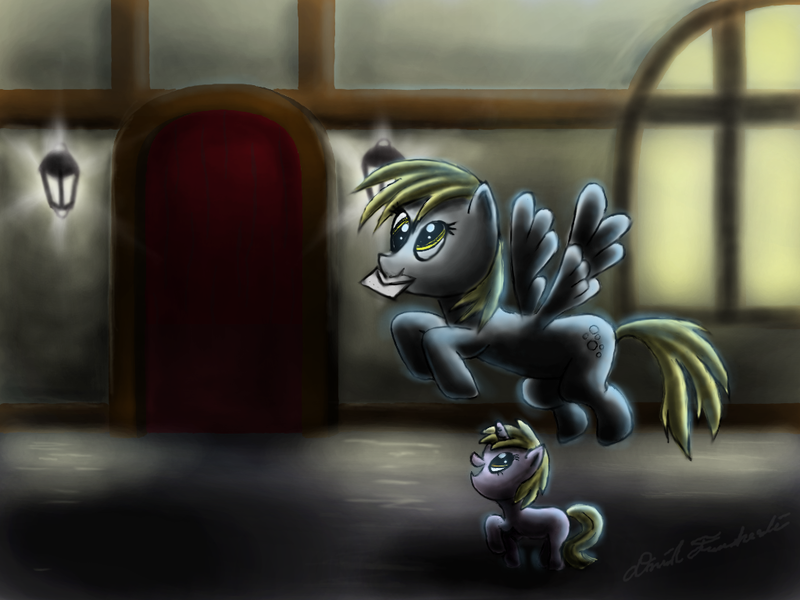 #2088545 - safe, artist:davidfrasheski, derpibooru import, derpy hooves ...