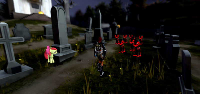 #2090647 - 3d, apple bloom, artist:drgamer7065, castlevania, crossover ...