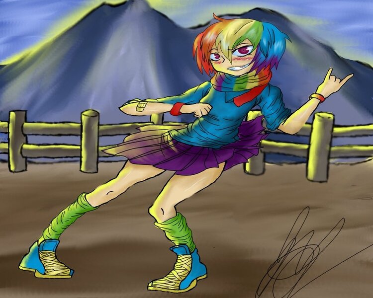 #2102425 - artist:checkeredmarionette8, derpibooru import, devil horn ...