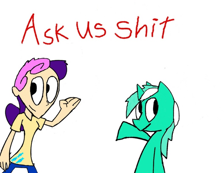 #2108594 - ask, bon bon, derpibooru import, human, humanized, humanized ...