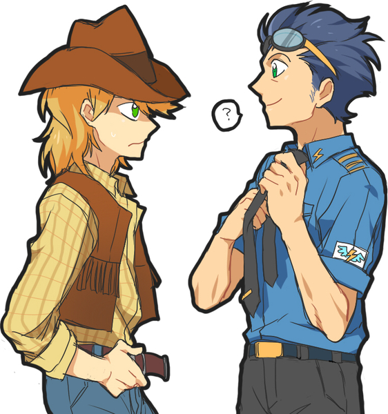 #2123078 - artist:megarexetera, braeburn, derpibooru import, human ...