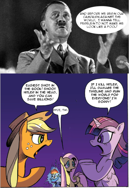 #2144064 - safe, derpibooru import, idw, applejack, twilight sparkle ...