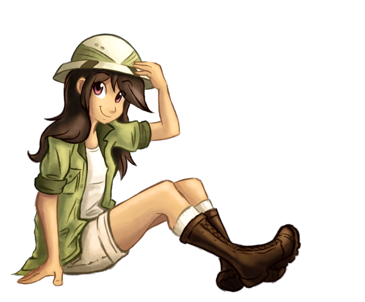 #11074 - artist:ric-m, daring do, derpibooru import, female, human ...