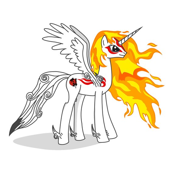 #24763 - safe, artist:tyrellus, derpibooru import, ponified, alicorn ...