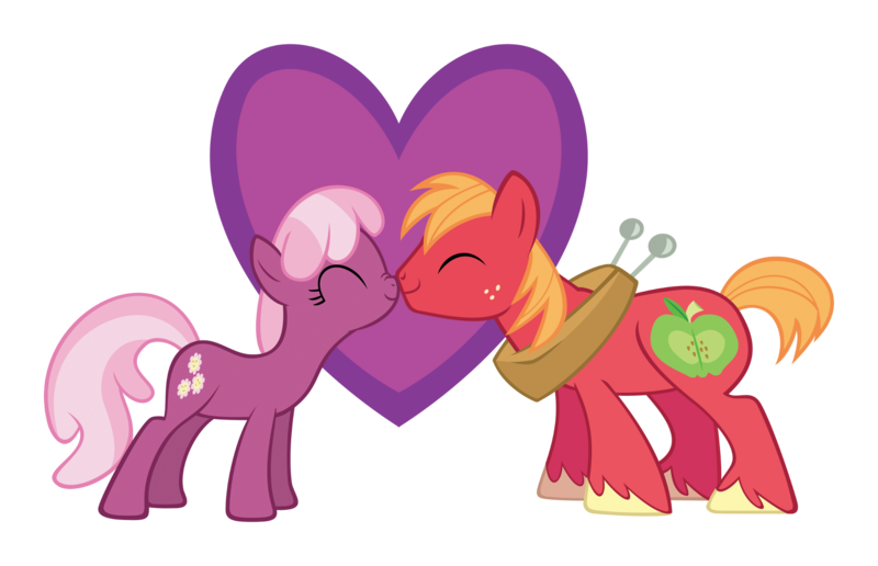 Big Macintosh And Cheerilee In Love