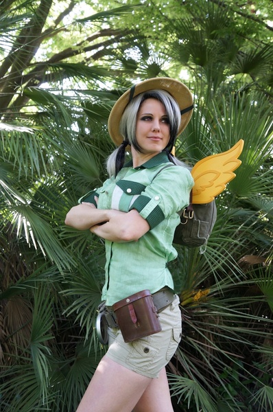 #31869 - artist:rose0fmay, cosplay, daring do, derpibooru import, human ...
