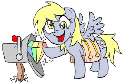 #6181 - safe, artist:terry, derpibooru import, derpy hooves, pegasus ...