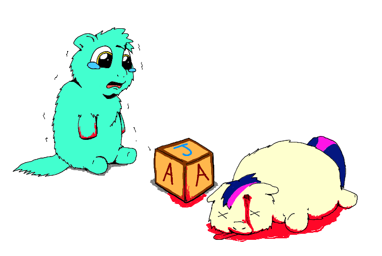 #8805 - artist:jacob v, blocks, blood, crying, dead, derpibooru import ...