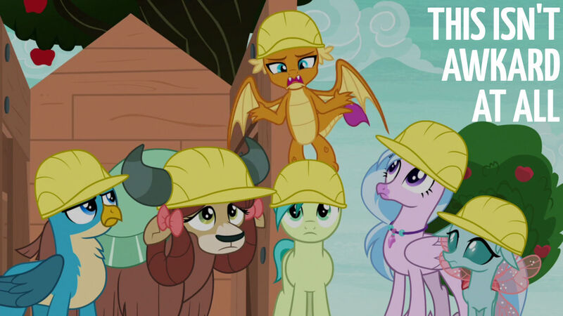 #2570901 - safe, derpibooru import, edit, edited screencap, editor:quoterific, screencap, gallus ...