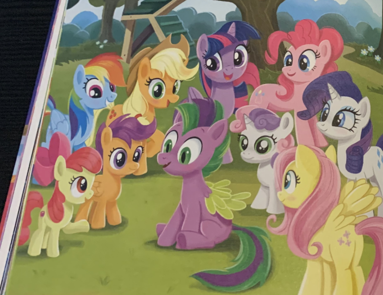 #2575394 - artist needed, safe, derpibooru import, apple bloom, applejack, fluttershy, pinkie ...